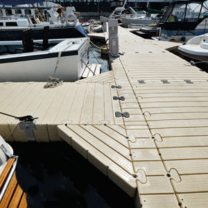 Poly Corner Gusset for EZ Dock w/ Composite Nuts & Bolts. | FWM Docks ...