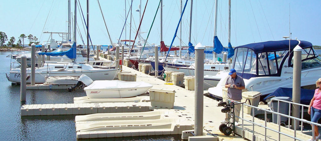 EZ Dock Corner Box With Integrated Corner Gusset | FWM Docks & EZ Dock ...