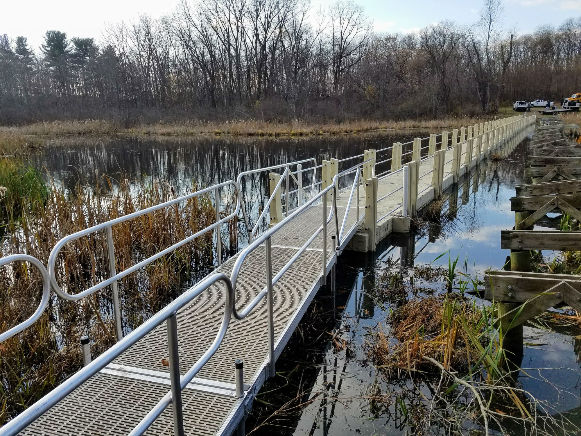 300’+ Floating & Stationary Trail System | FWM Docks & EZ Dock Northeast