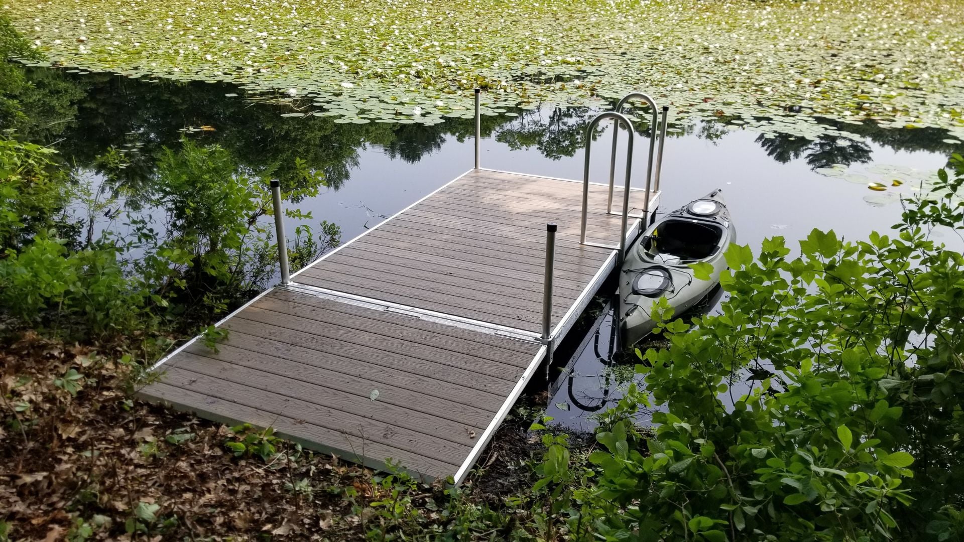 Small Pond | FWM Docks & EZ Dock Northeast