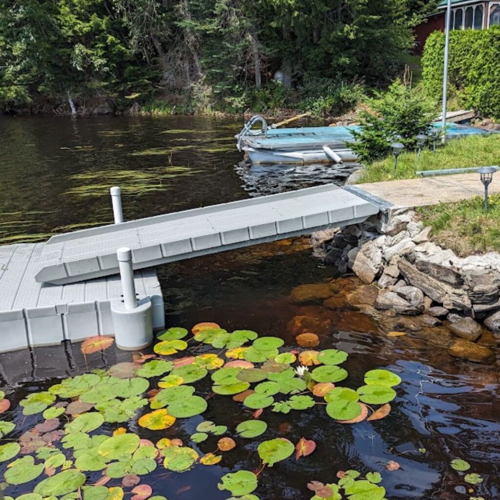 EZ Dock Polyethylene Gangway to Abutment Kit w/Hinges | FWM Docks & EZ ...