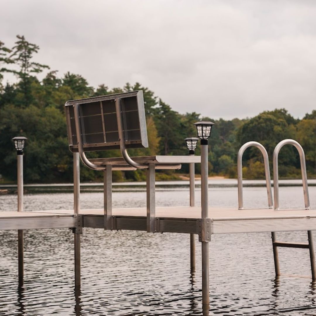 Dock Bench and Bracket Kits by FWM Docks - High Quality - Built to Last