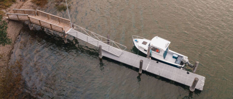 Aluminum Gangways & Ramps | FWM Docks & EZ Dock Northeast