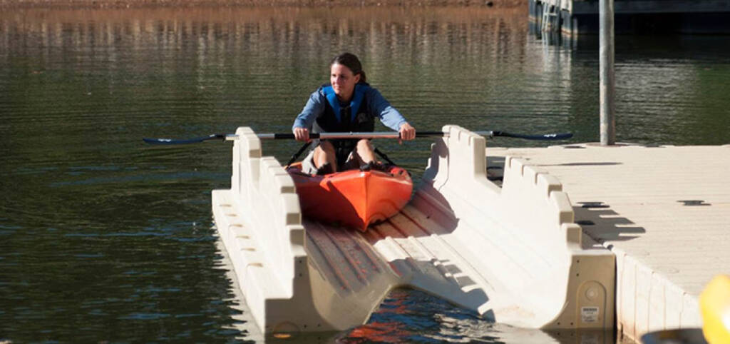 Floating Kayak Boat Launch Systems, Ramps & Lifts