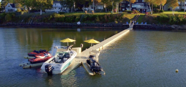 EZ Boat Port & Docks for Lakes | Floating Boat Lift Manufacturers