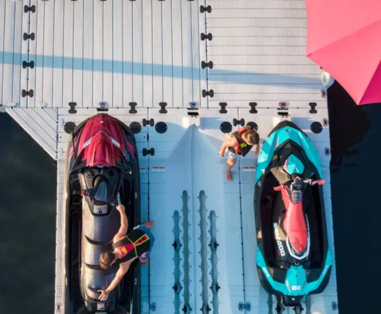 EZ Port PWC Lift | Waverrunner Lift | Jet Ski Lift | EZ Dock & FWM Docks