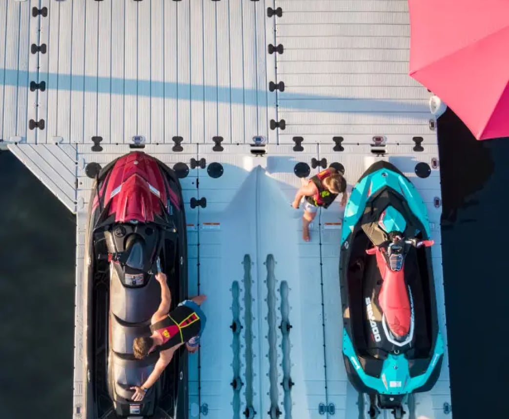 EZ Port PWC Lift | Waverrunner Lift | Jet Ski Lift | EZ Dock & FWM Docks