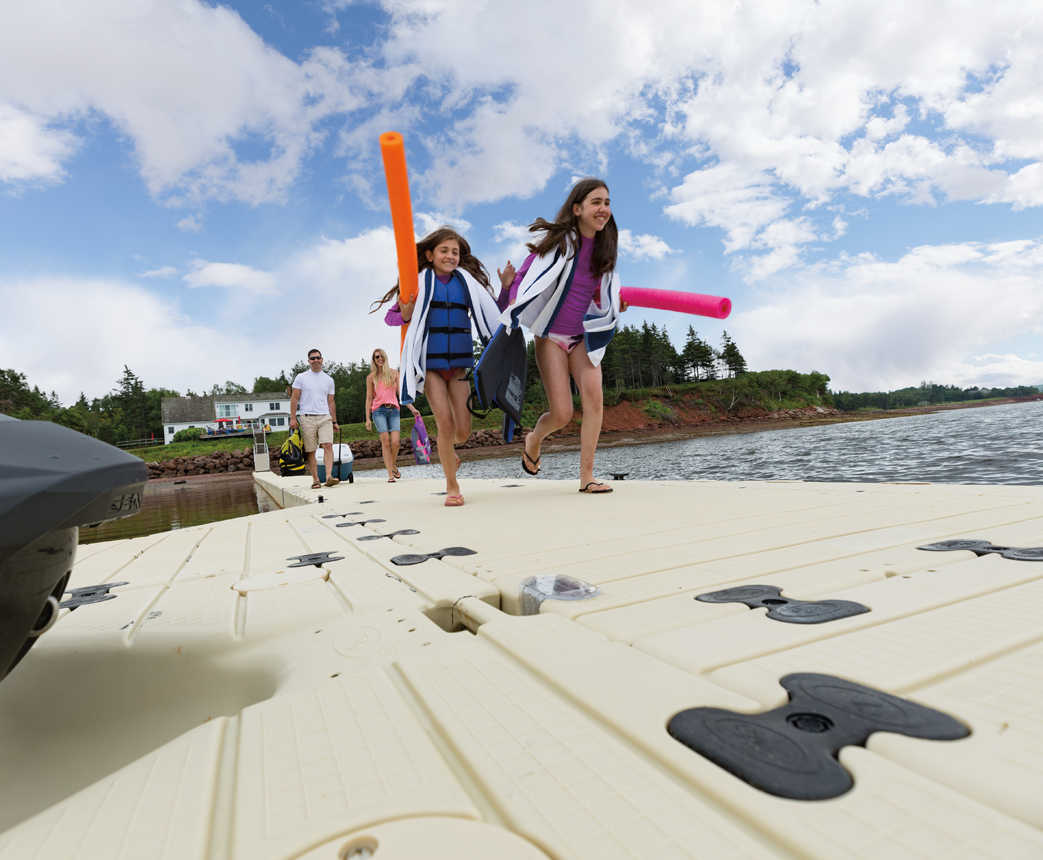 EZ Plastic Modular Floating Docks | Floating Boat Dock Kits & Systems