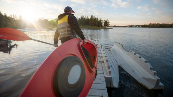 Floating Kayak Boat Launch Systems, Ramps & Lifts