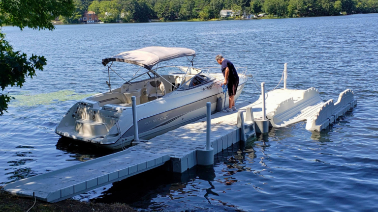 Floating Kayak Boat Launch Systems, Ramps & Lifts