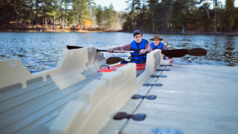 Floating Kayak Boat Launch Systems, Ramps & Lifts