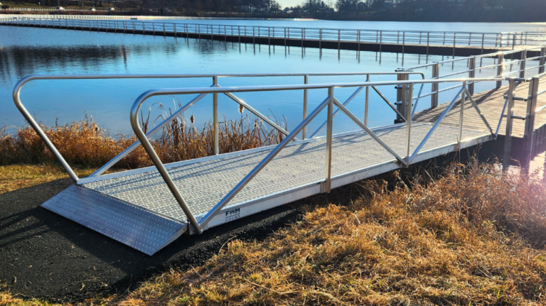 Aluminum Gangways & Ramps | FWM Docks & EZ Dock Northeast