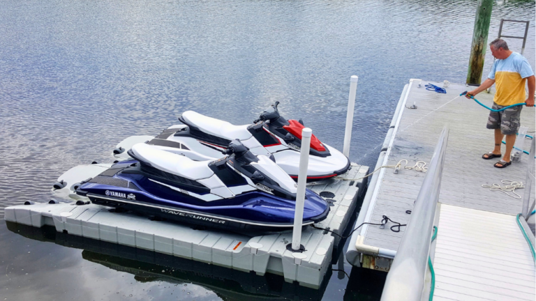 EZ Port PWC Lift | Waverrunner Lift | Jet Ski Lift | EZ Dock & FWM Docks