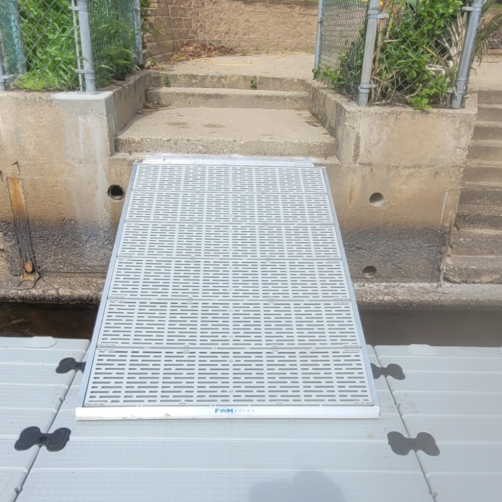 Abutment Hinge Kits for FWM Gangways and ramps | FWM Docks & EZ Dock ...
